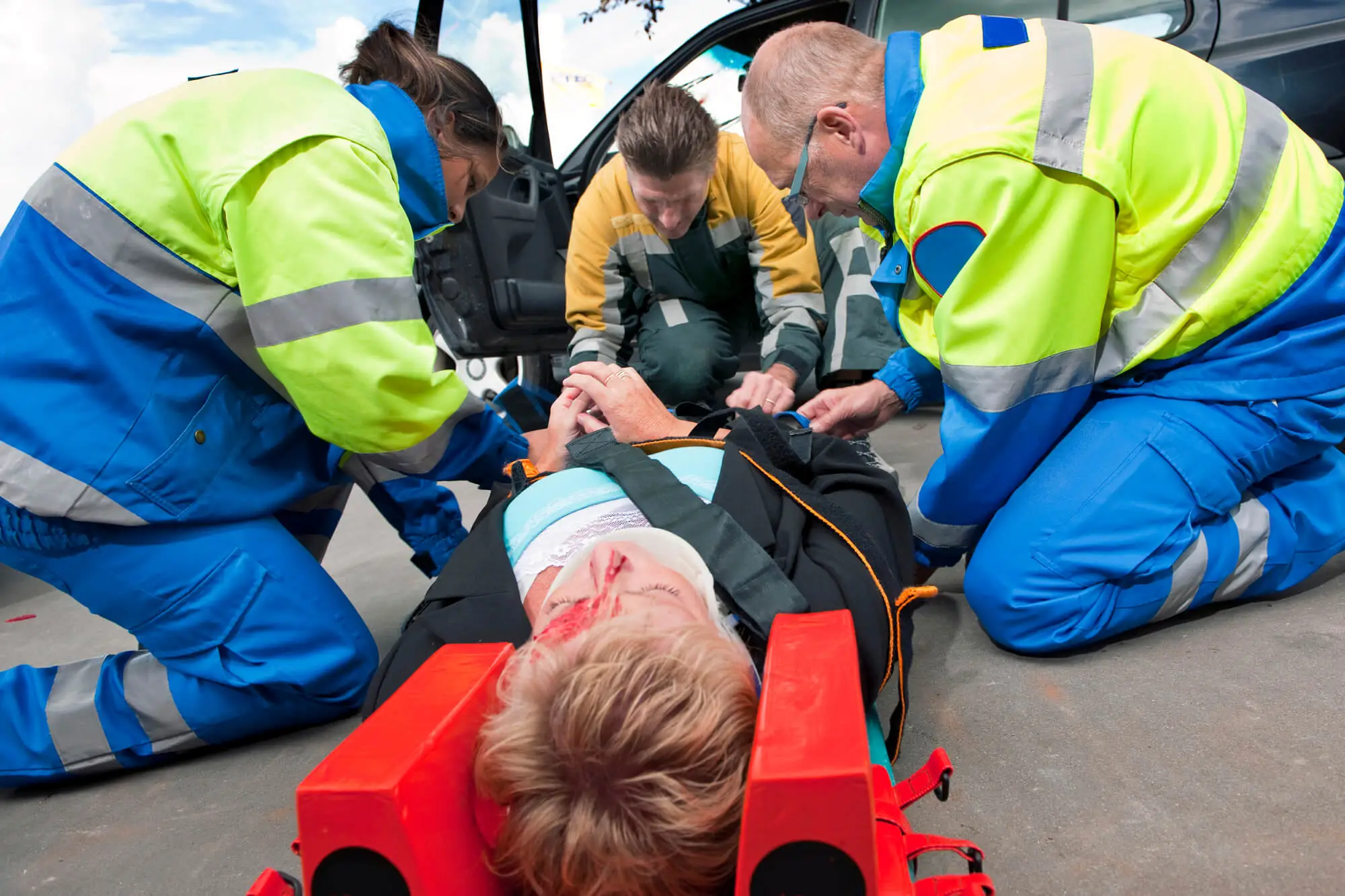 Traumatic Degloving Injury: Serious Complications